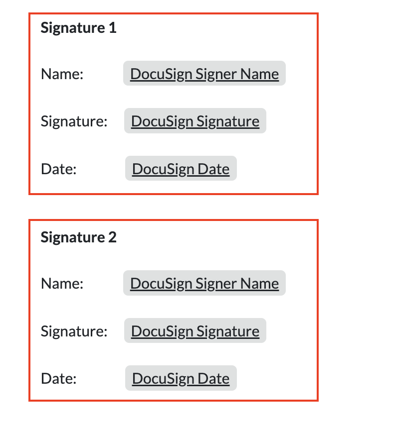 Using DocuSign Tags in a Document Template – WizeHive