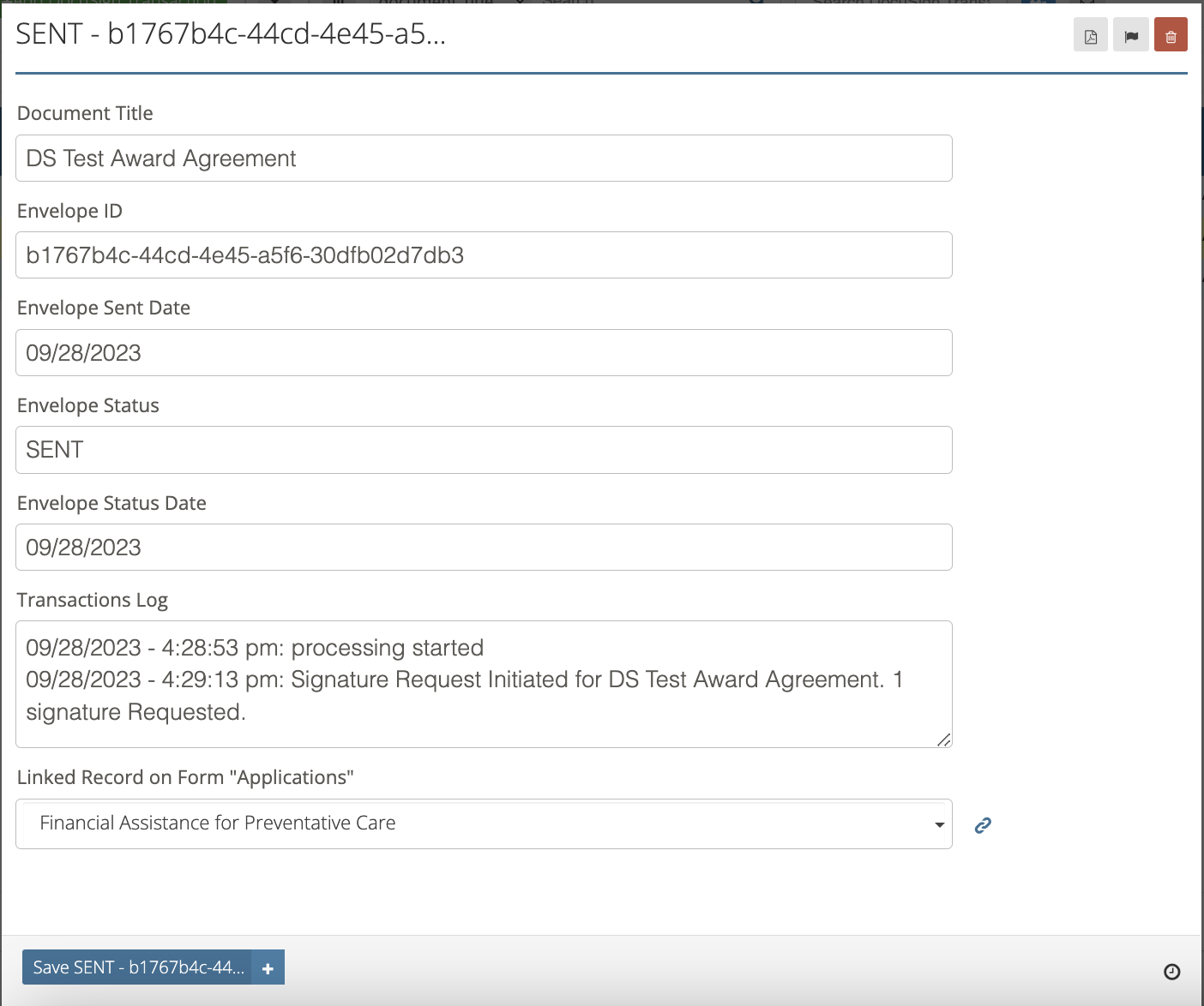 Using the DocuSign E-signatures Plugin – WizeHive