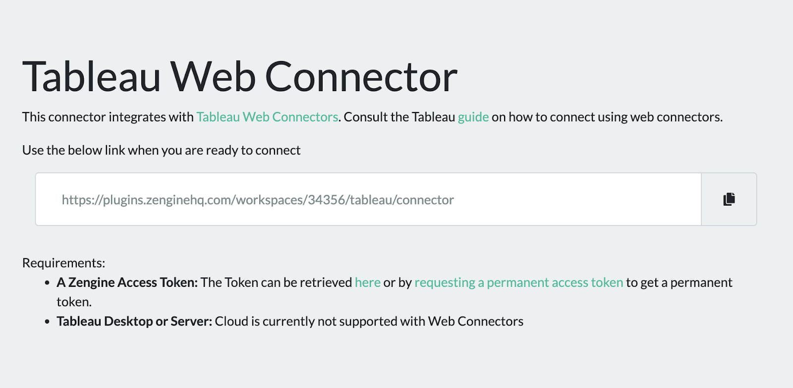 Tableau Connector Plugin – WizeHive