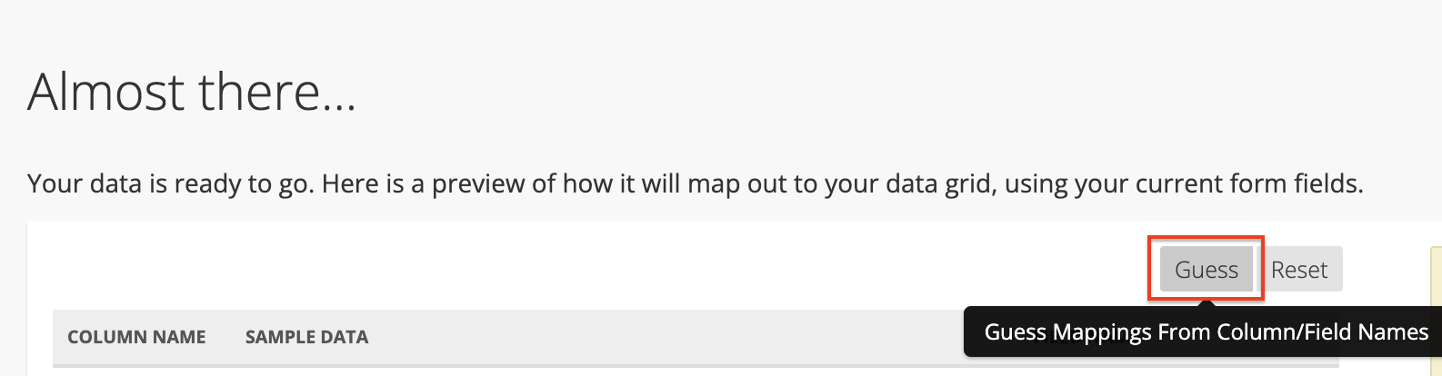 Importing Data Into an Existing Form – WizeHive