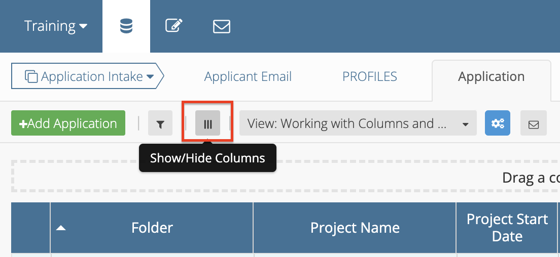 Working with Columns and Data Views – WizeHive