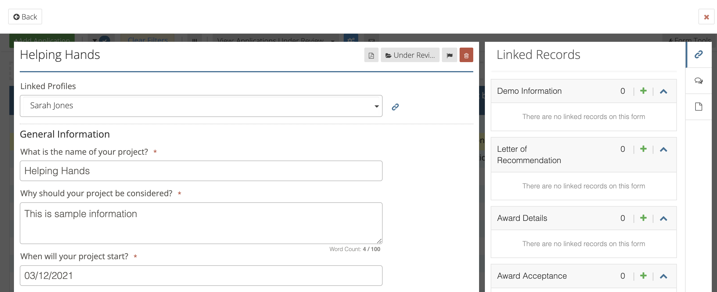 Data View Overview – WizeHive