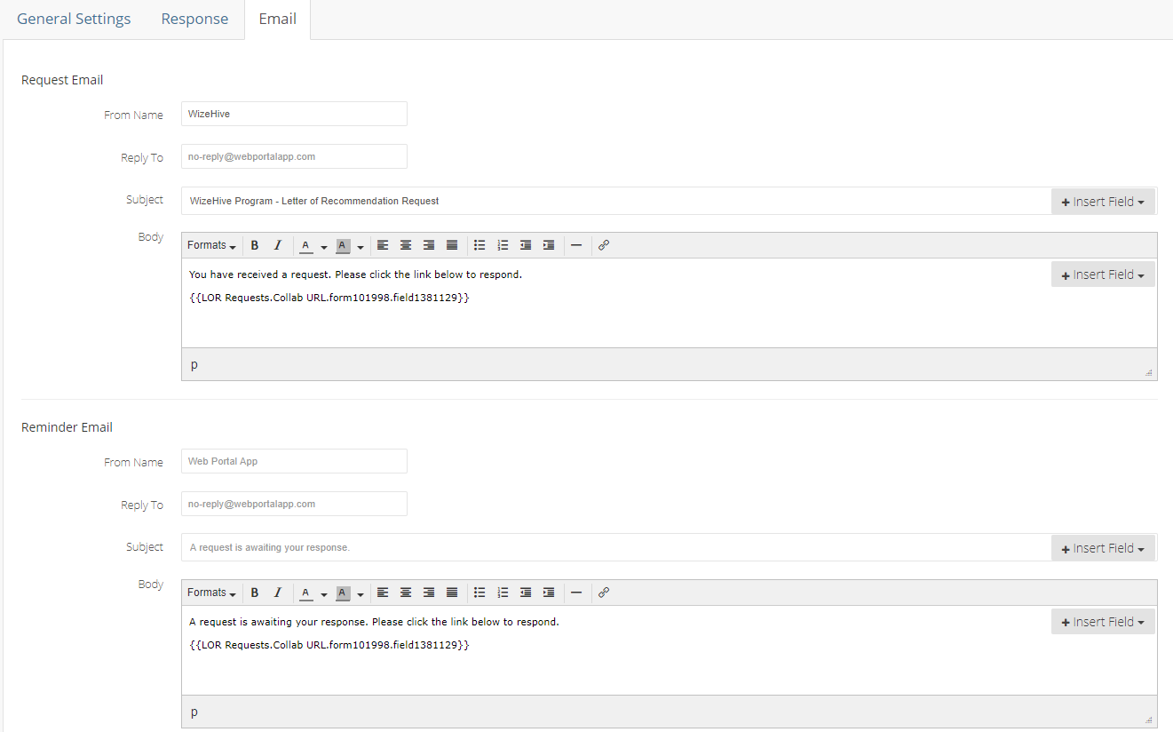 Requests – WizeHive